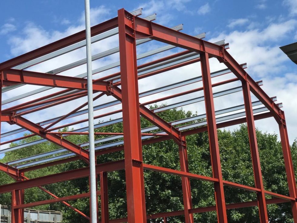 Steel Frame Building fabrication - Elite Portal Frames