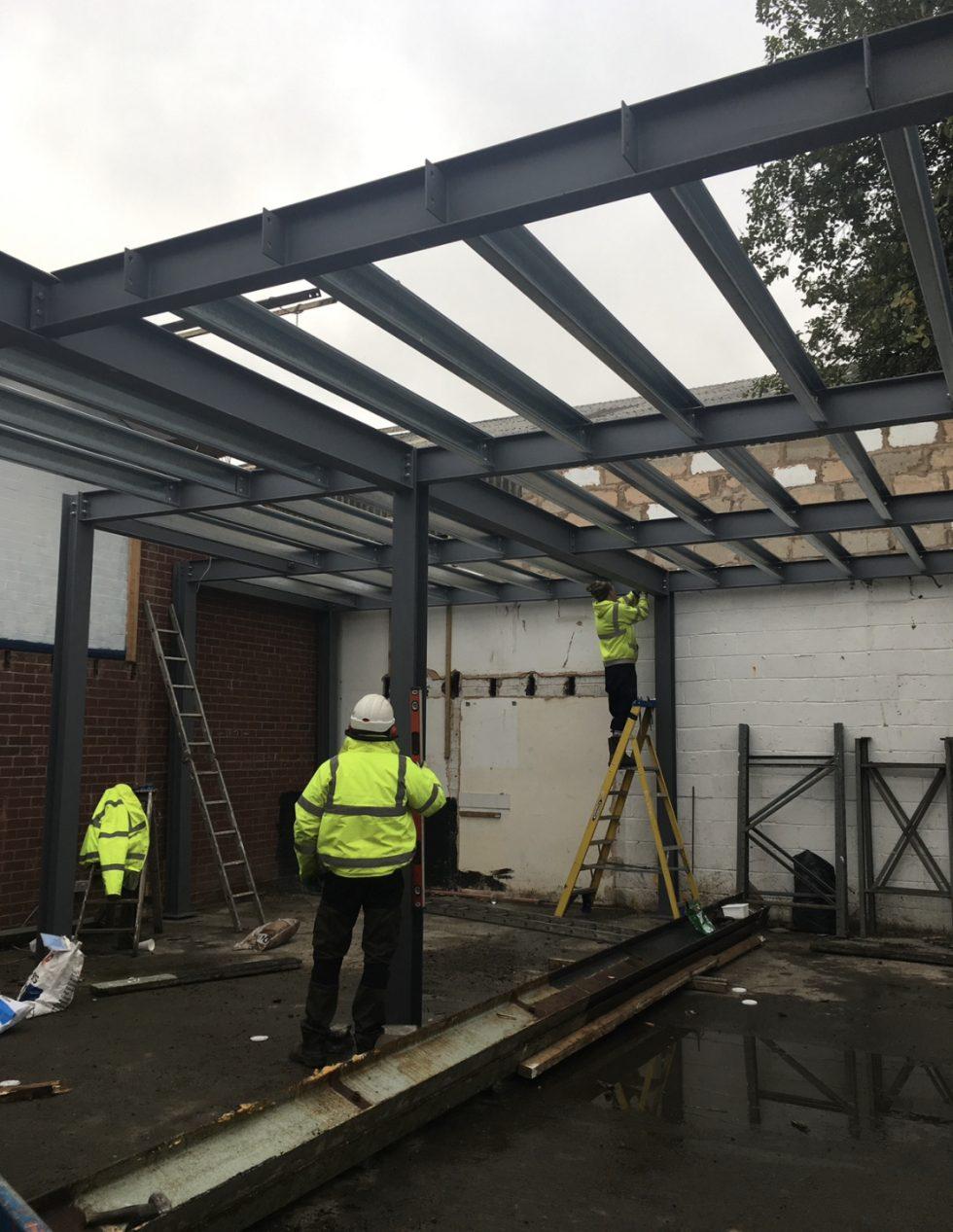 Steel Frame Chadderton Oldham - Elite Portal Frames