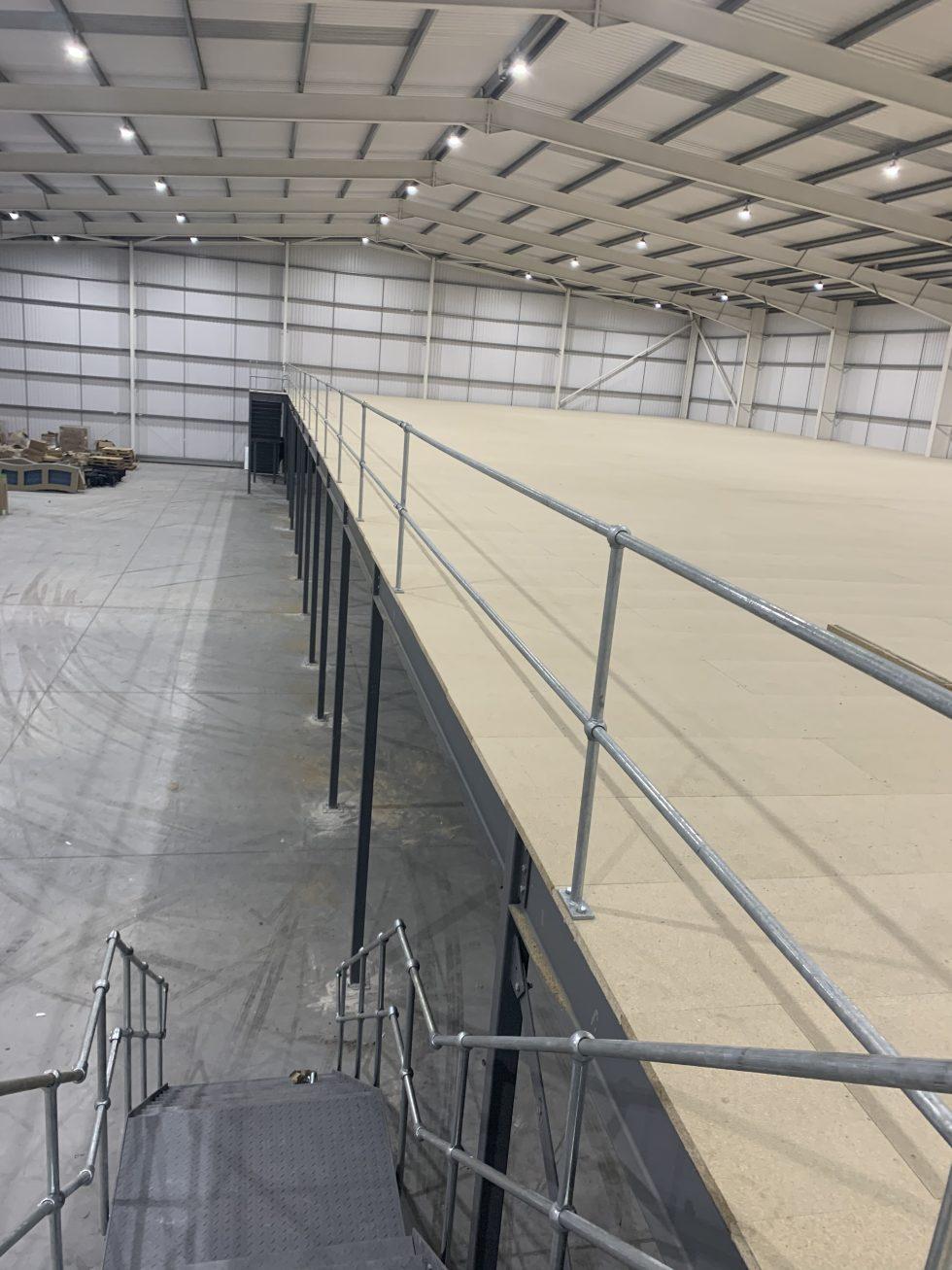 Mezzanine Floor Blackburn - Elite Portal Frames