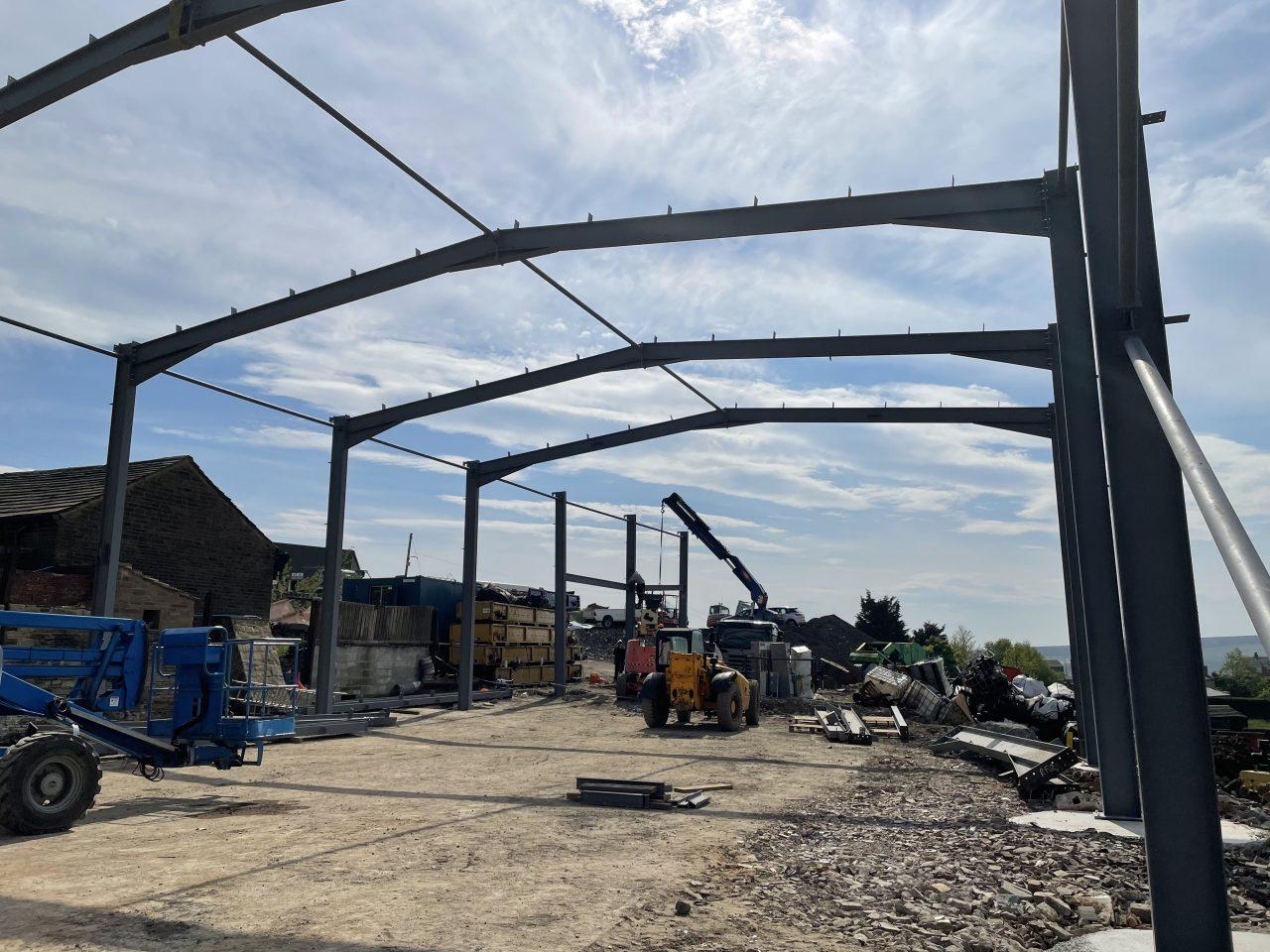 Steel Frame and Cladding Halifax - Elite Portal Frames